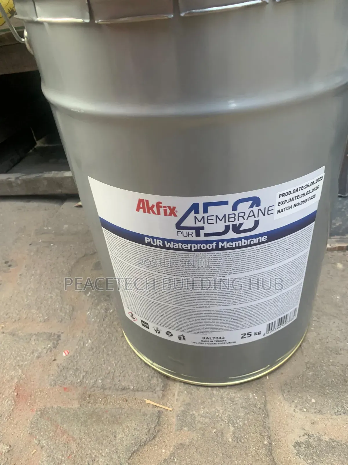 Pur Waterproof Membrane Akfix 450 in Orile - Building Materials ...