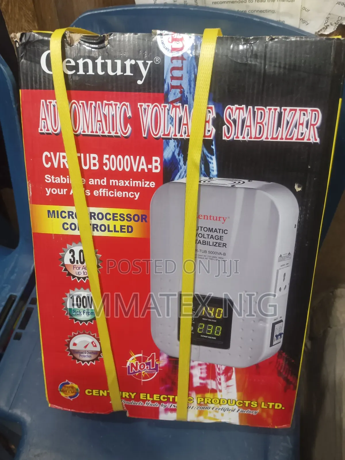 Century Wall Mount Stabilizer 5000wax in Lekki - Home Appliances ...