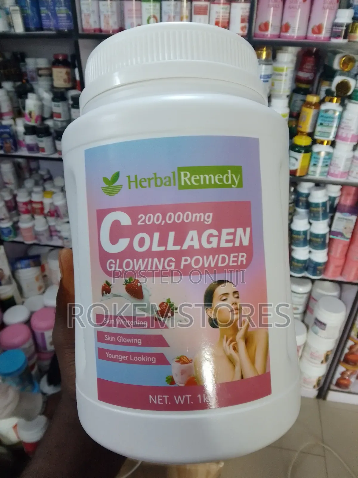 Herbal Remedy Collagen Glow Powder 2000mg in Port-Harcourt - Vitamins ...