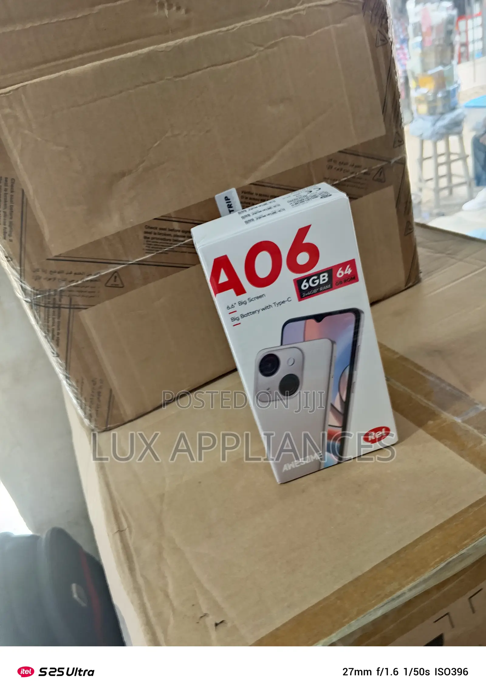 New Itel A06 64 GB Black in Ojo - Mobile Phones, Lux Appliances | Jiji.ng