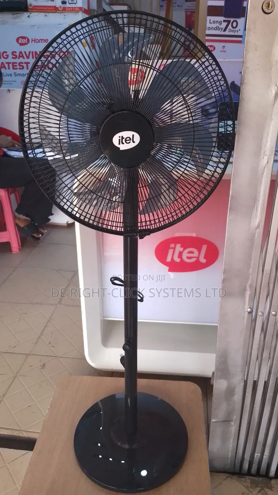 Itel 16 Inch Electric Fan Powerful Airflow Elegant Design- If-Ac16l in ...