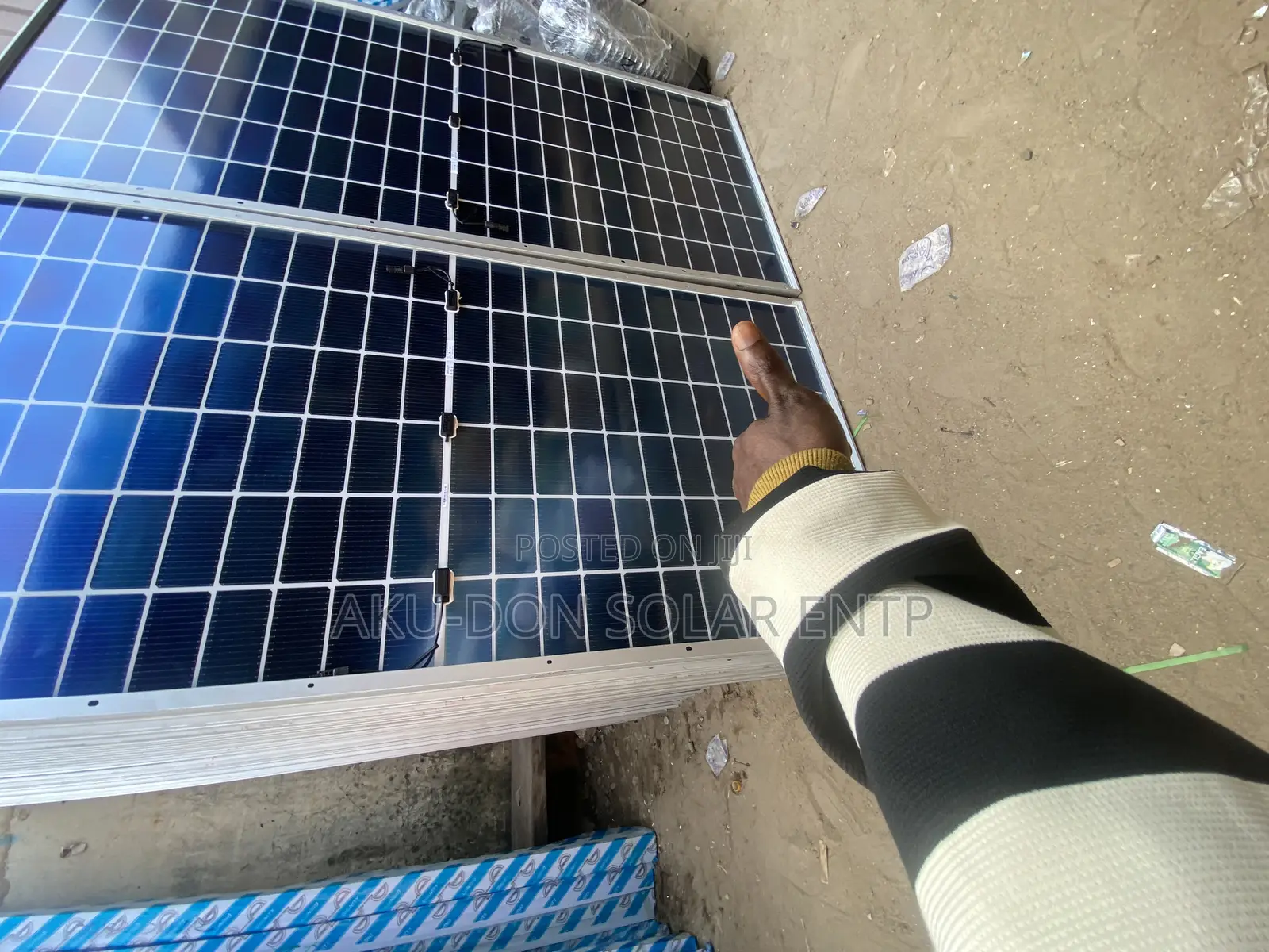 580watts 144cells Original Canadian Biaficial High Voltage Solar Panel ...