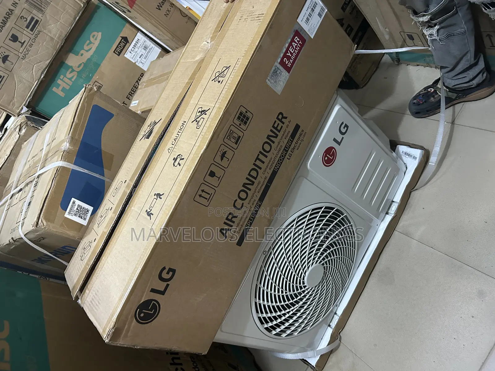 Brand New Original Lg 1;5hp Air Conditioner Full Copper Engine in Kwara ...