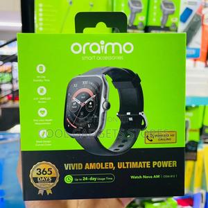 Oraimo Watch Nova Am 2.01" Amoled Screen Curved Cover Smart Watch in ...