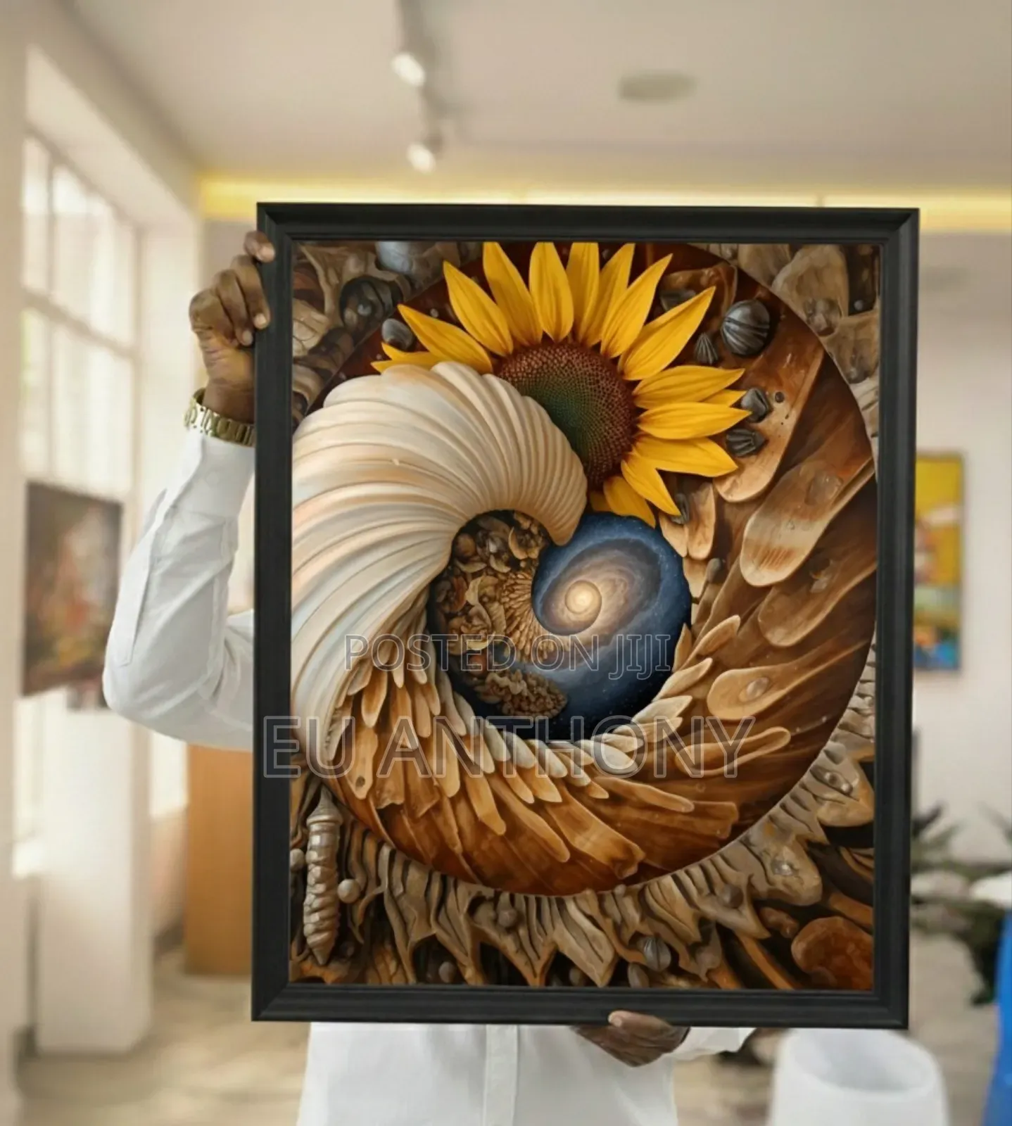 Bold Hd Canvas Art Wall Art With Abstract Design, Frame With Glass in ...