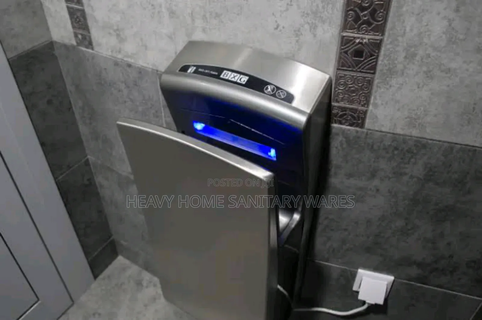 Black Automatic Jet Speed Hand Dryer for sale - HEAVY HOME Sanitary ...