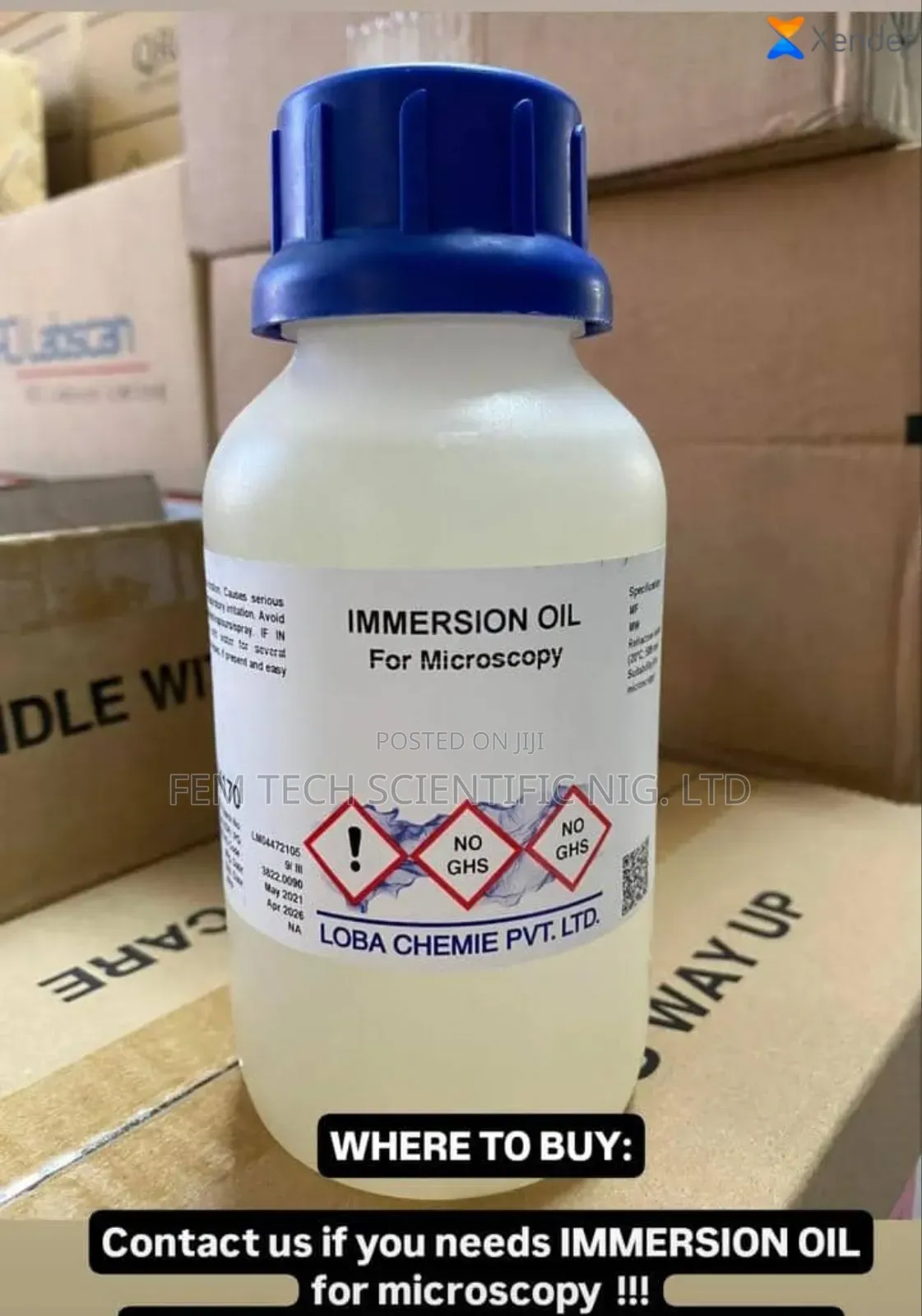 Immersion Oil for Microscopy in Nyanya - Medical Equipment & Supplies ...