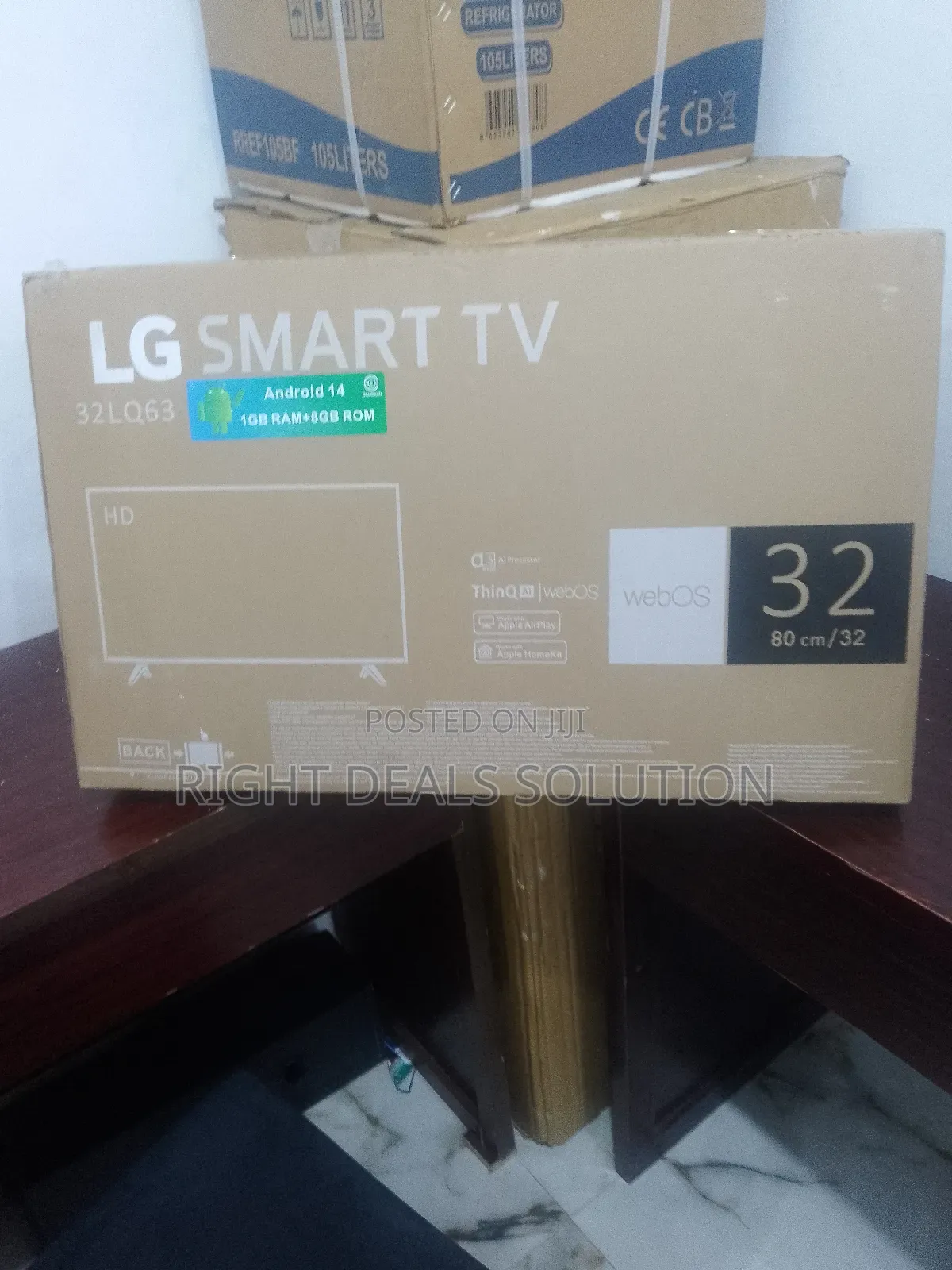 Ultra-Slim Lg 32" Led Smart Tv: Vibrant Colors in a Small Space in ...