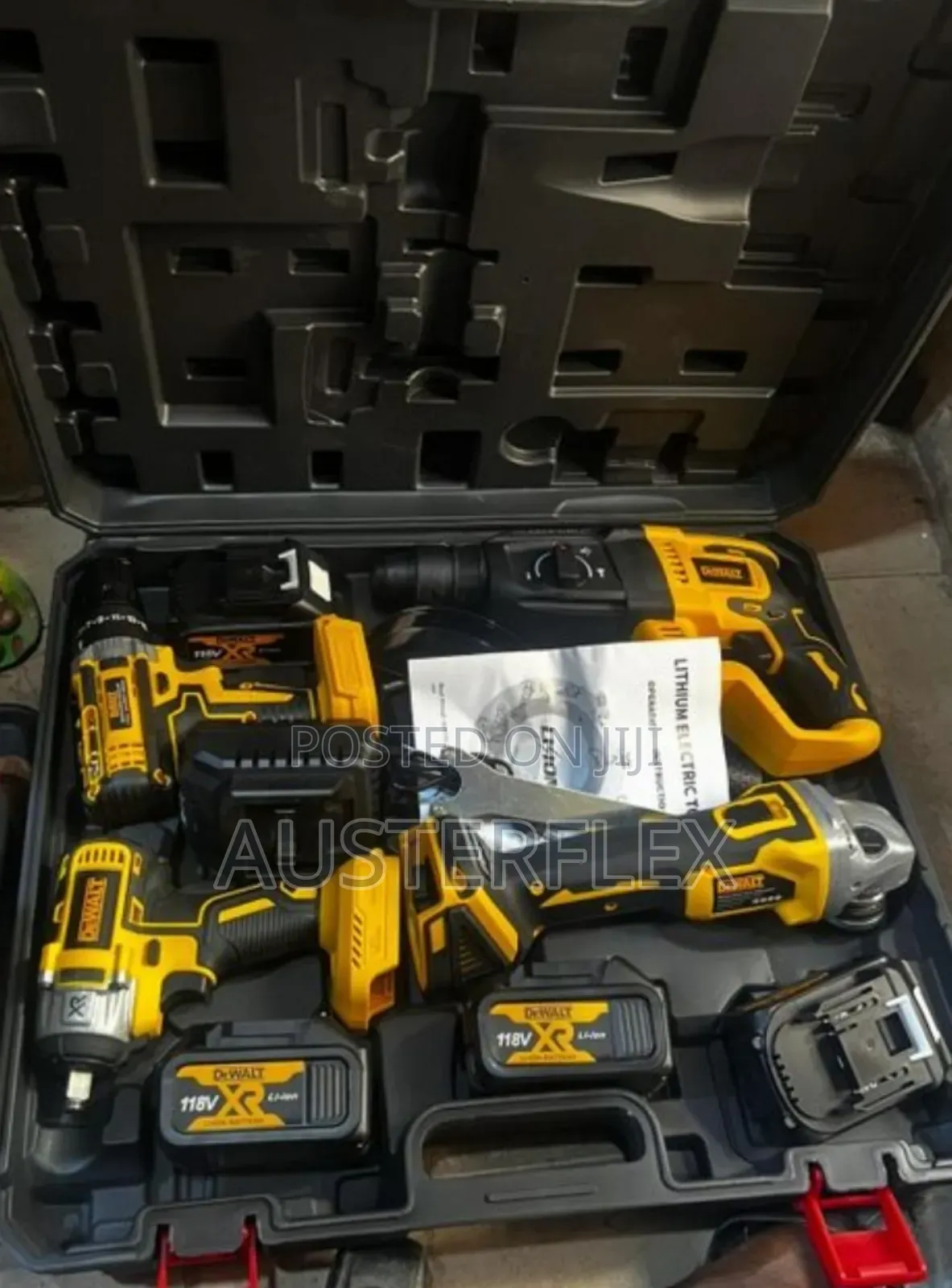 4 In1 Set Battery Dewalt Machine With 4 Battery in Ojodu - Electrical ...