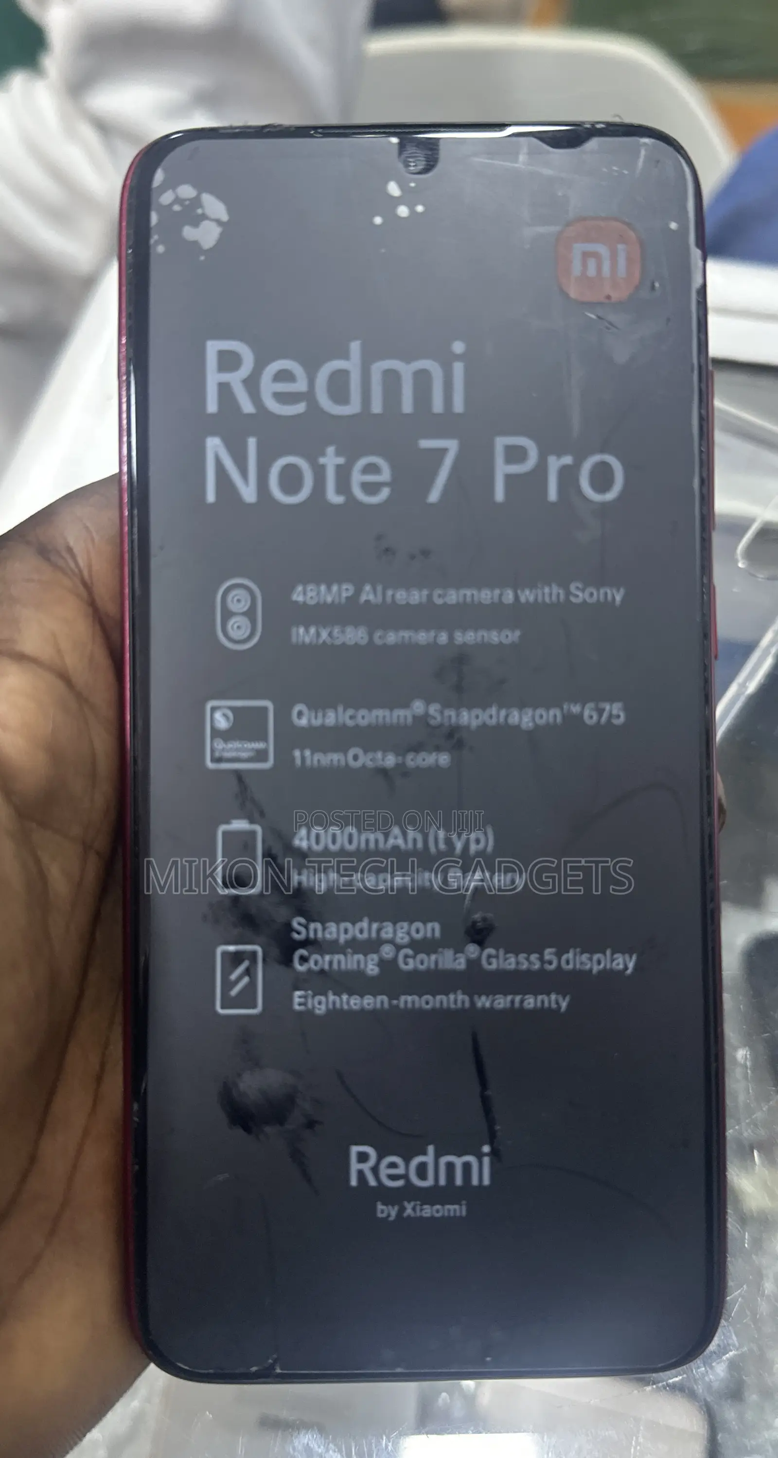 Xiaomi Redmi Note 7 Pro 128 GB Purple for sale - Mikon Tech Gadgets ...