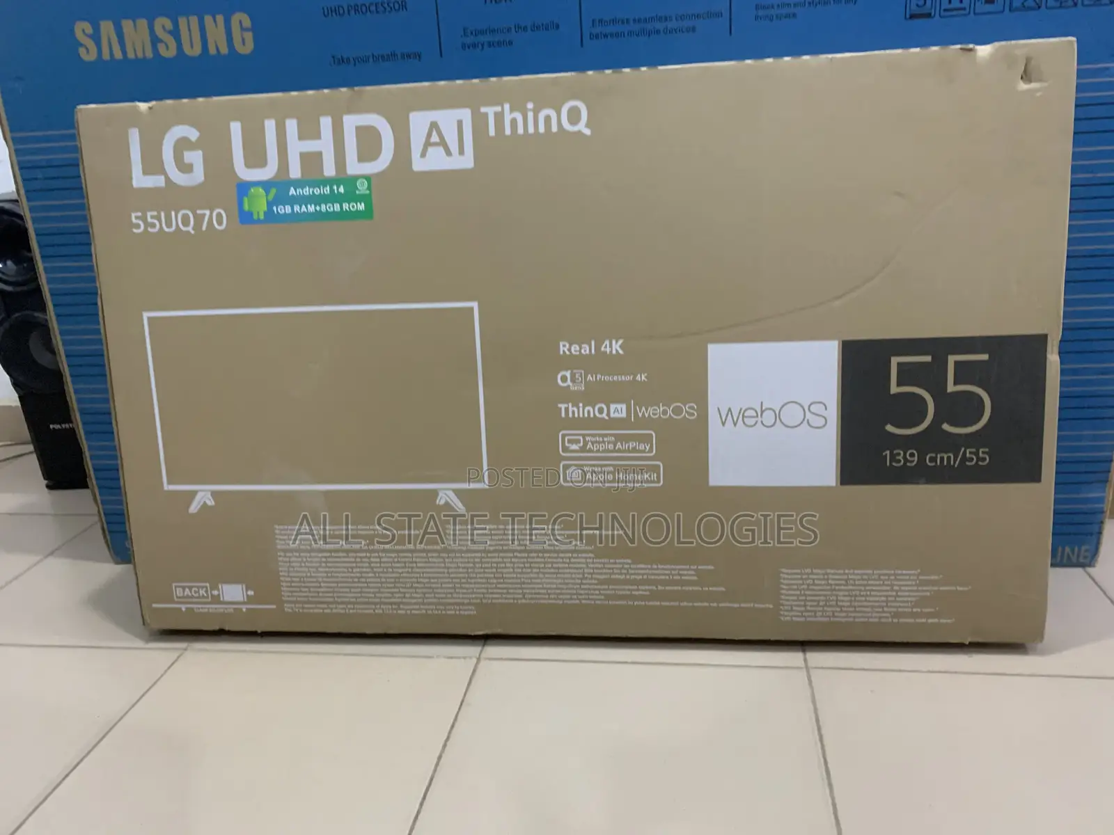 Original Lg 55 Inch Smart Uhd Tv – Super Sharp Display in Ikeja - TV ...
