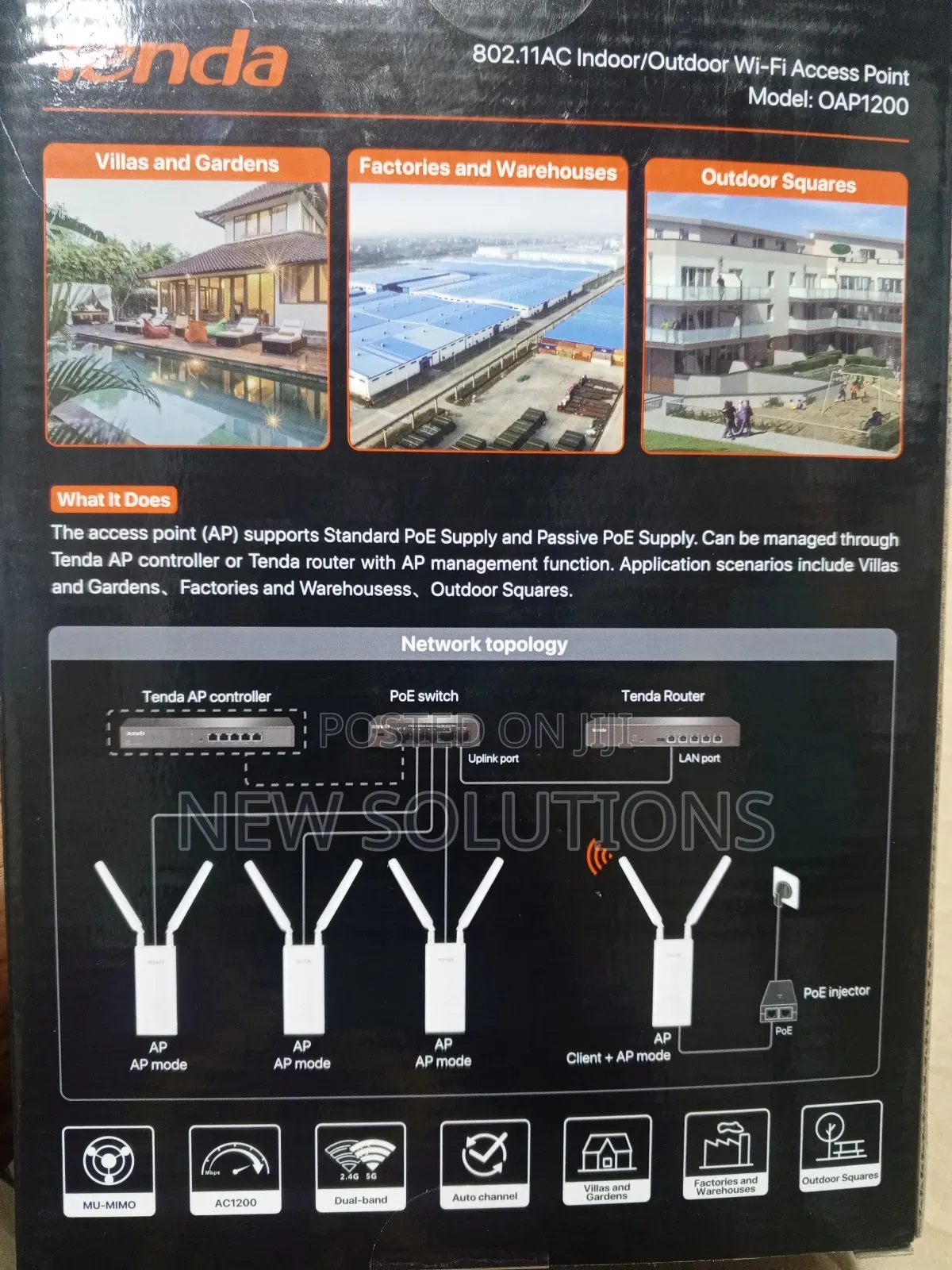 Indoor/Outdoor Wi-fi Access Point 5g 802.11ac in Ikeja - Networking ...