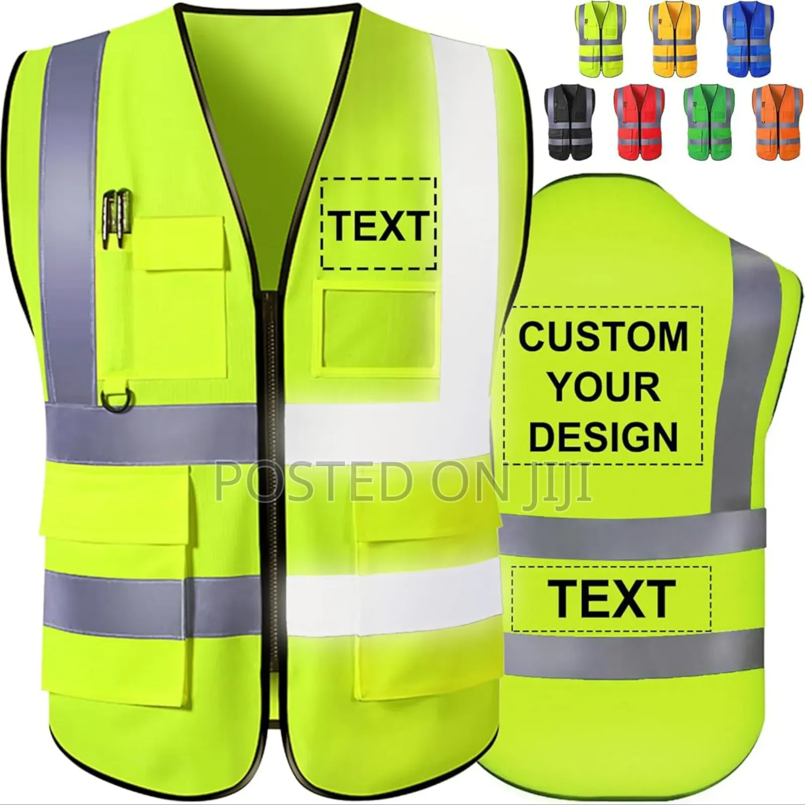 Reflective Jacket All Kinds Four Pocket in Dei-Dei - Safety Equipment ...
