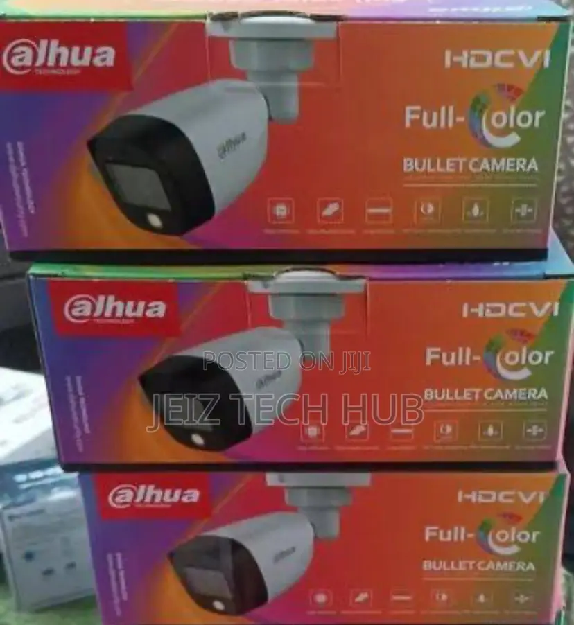 4mp Bullet Ip Camera Full Color Day and Night Network Camera in Ikeja ...