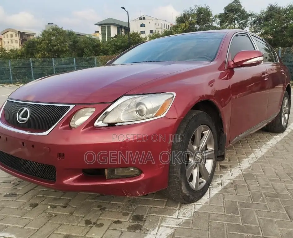 Lexus GS 2008 Red in Ikeja - Cars, Evadedon Okosi | Jiji.ng