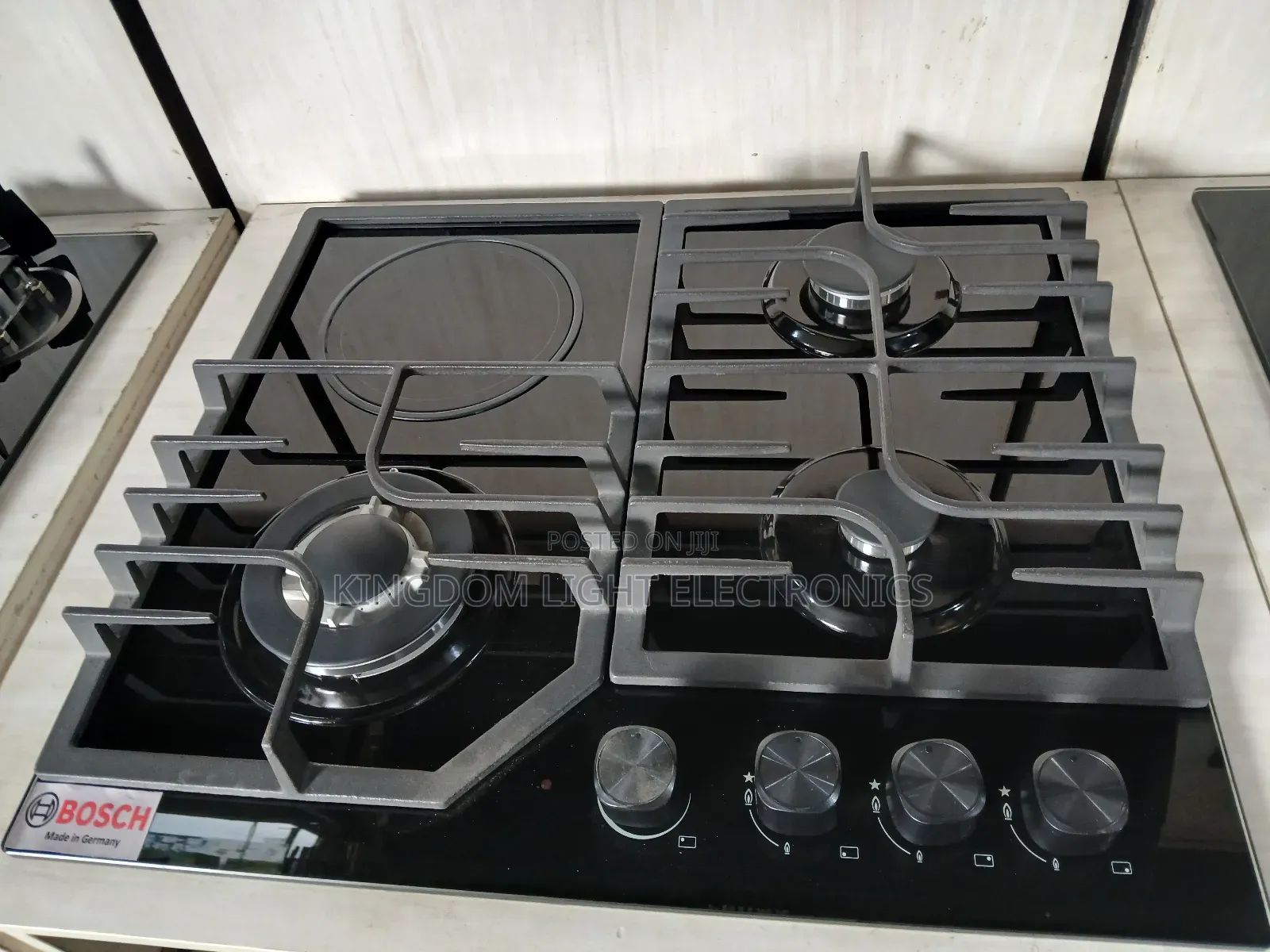 Bosch Luxury Inbuilt 3 Gas 1 Electric Cooker 60x60cm 100% Copper. in ...