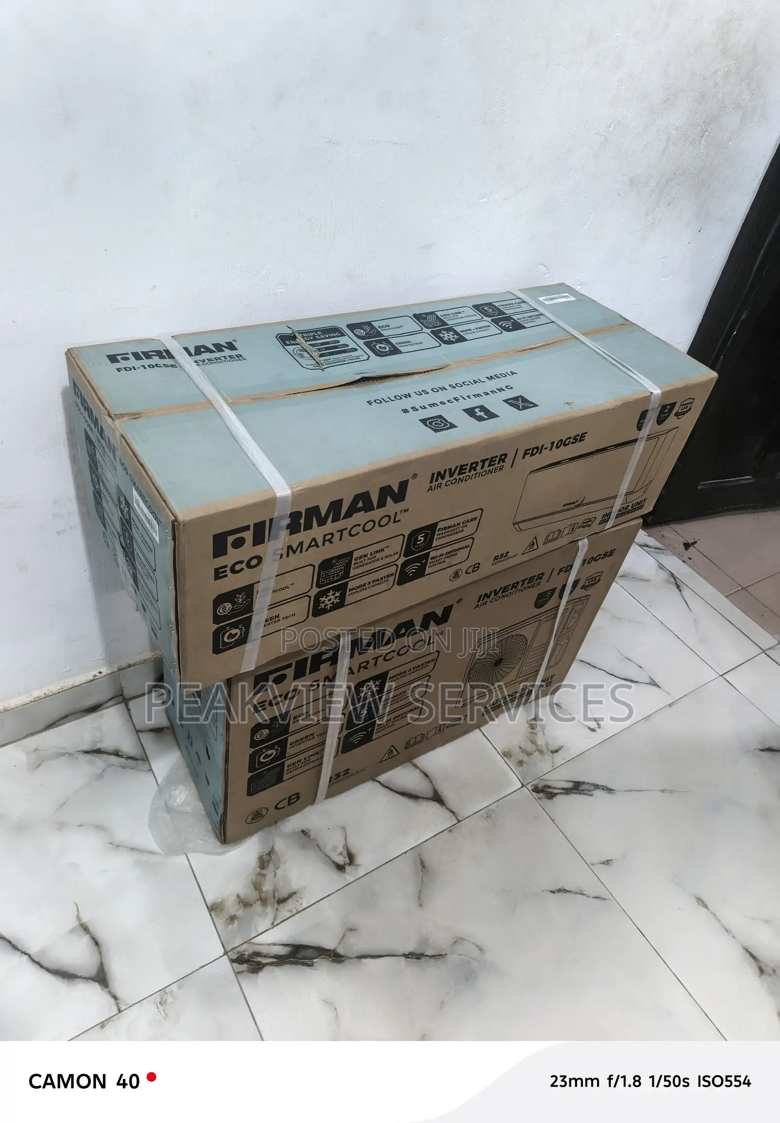 Sumec Firman Cooling Comfort 1hp Inverter Ac Fdi-10gse in Agboyi/Ketu ...