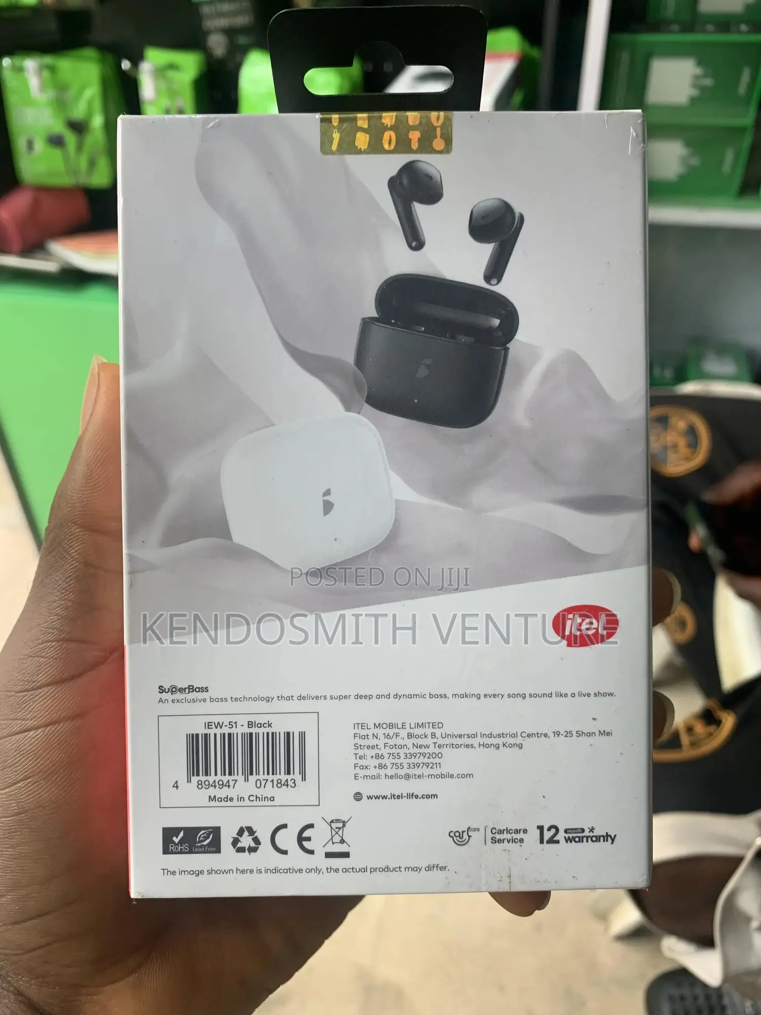 Itel Budsair 5i Wireless Earbuds | Super Bass | 32h Playtime in Ikeja ...