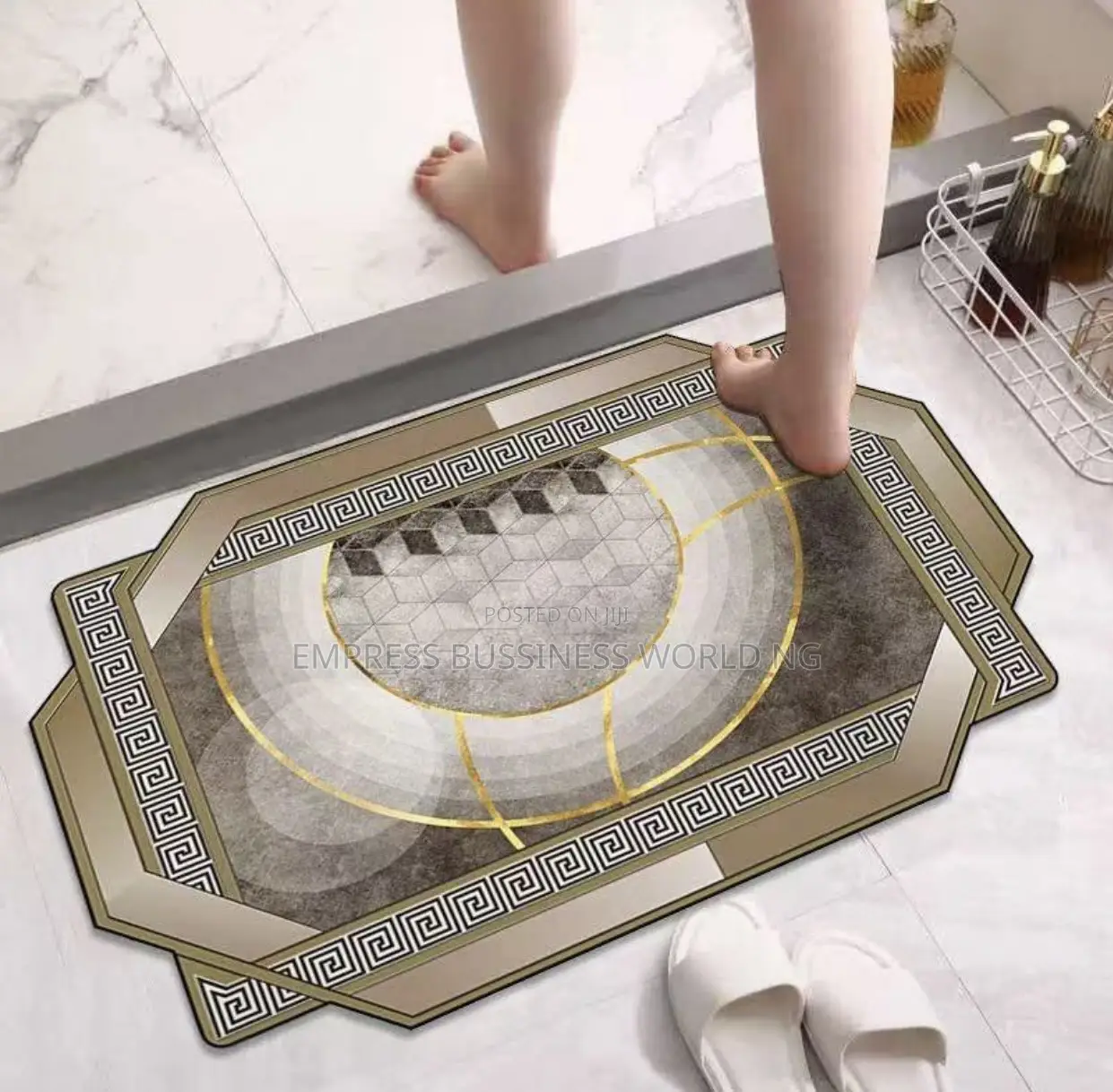 Big Size Rug Comes With Foot Mat-160x230cm Rug, 80x45cm Foot Mat. in ...