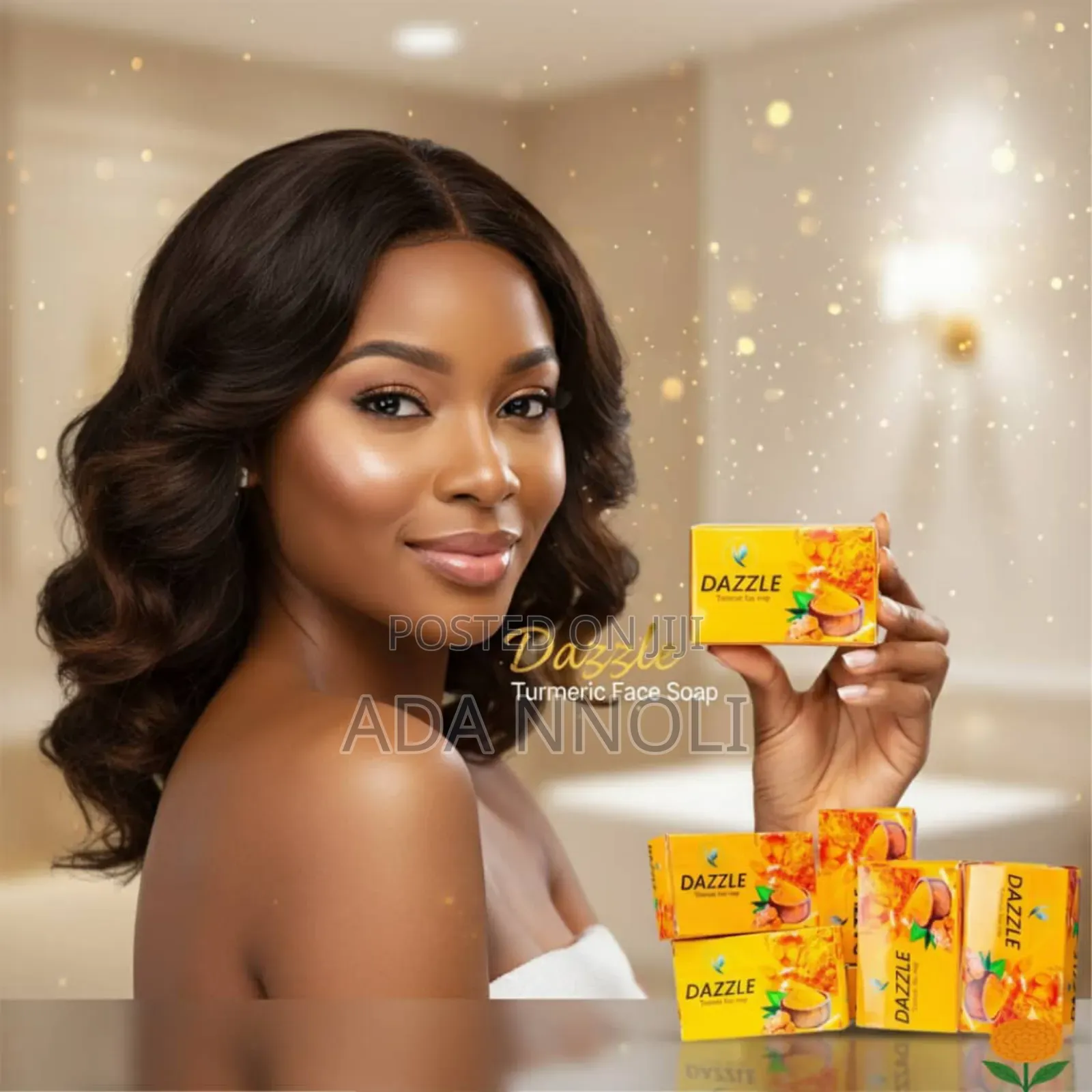 Dazzle Turmeric Soap in Lugbe District - Face Care, Ada Nnoli | Jiji.ng