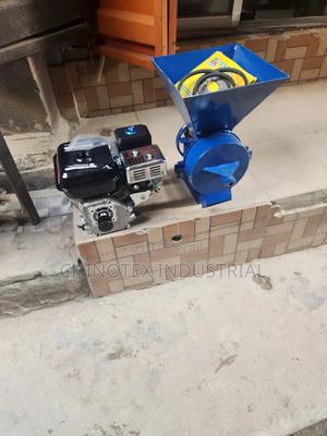 Complete Set of Pepper Grinding Machine, With 6.5hp Petrol Engine for ...