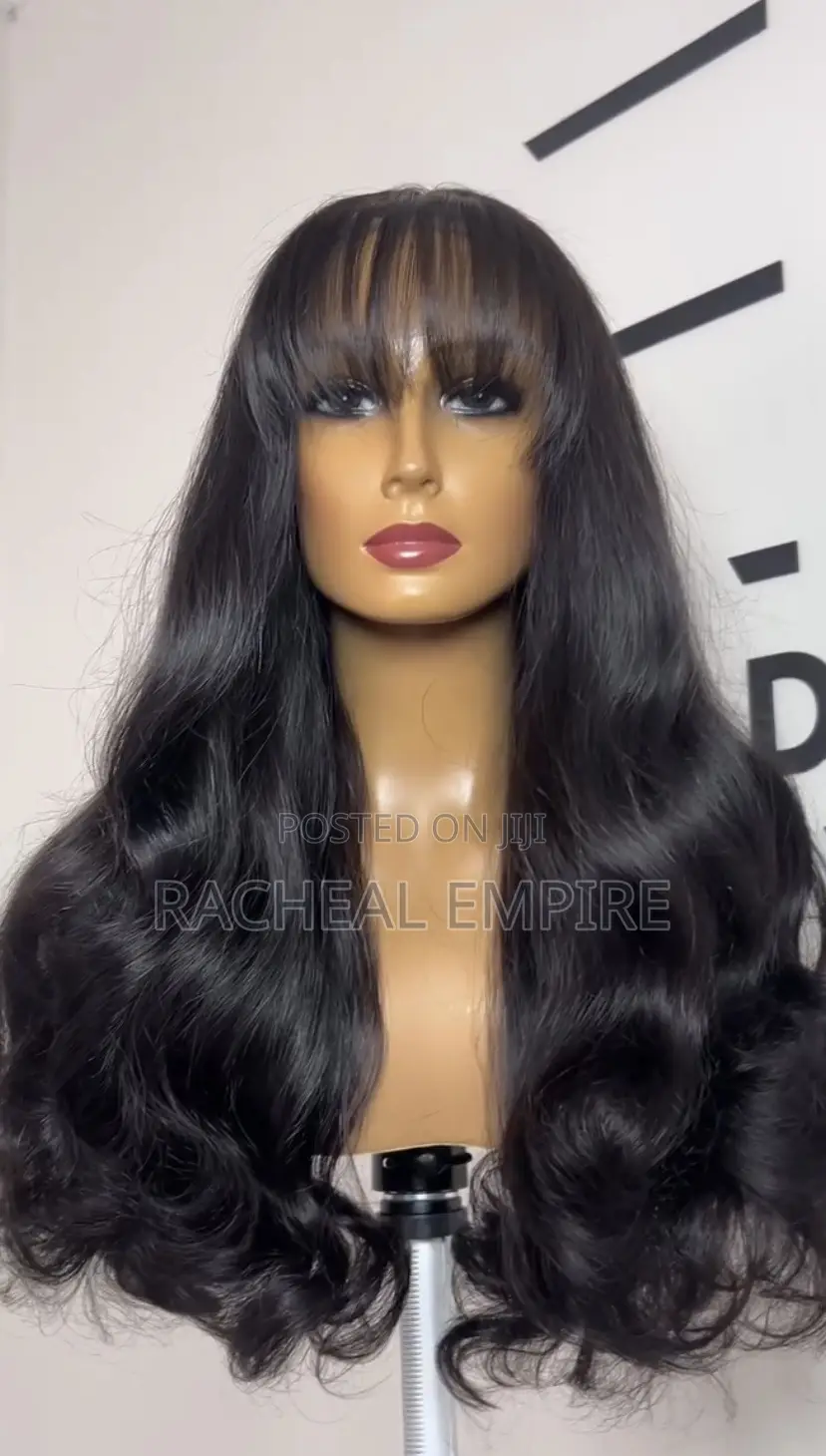 18” Fringe / Bang Body Wave Wig in Amuwo-Odofin - Clothing Accessories ...