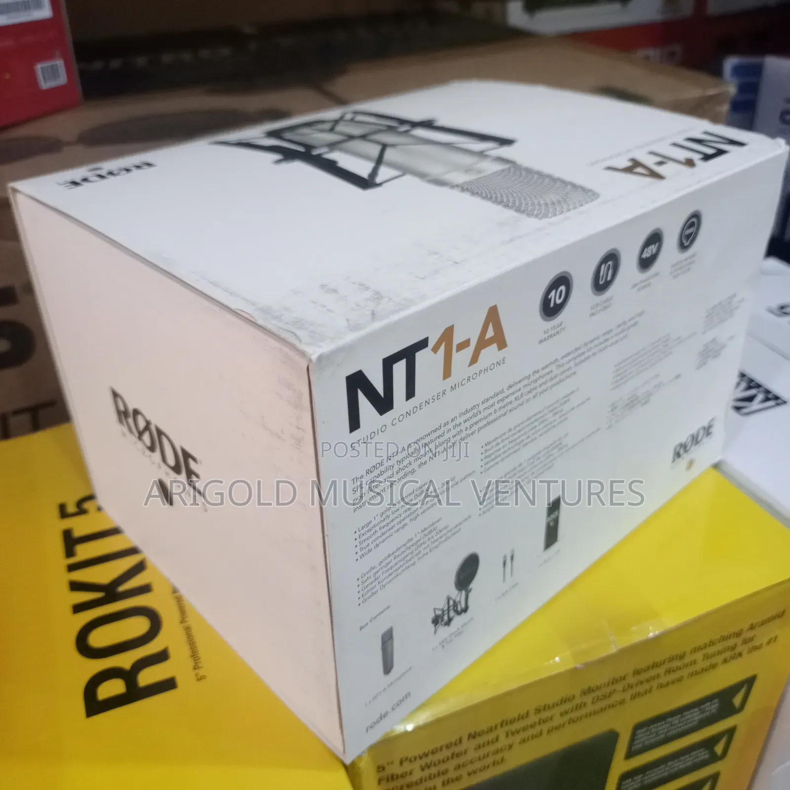 Professional Rode Studio Microphone Nt1a Big Name in Lekki - Audio & Music Equipment, Arigold ...