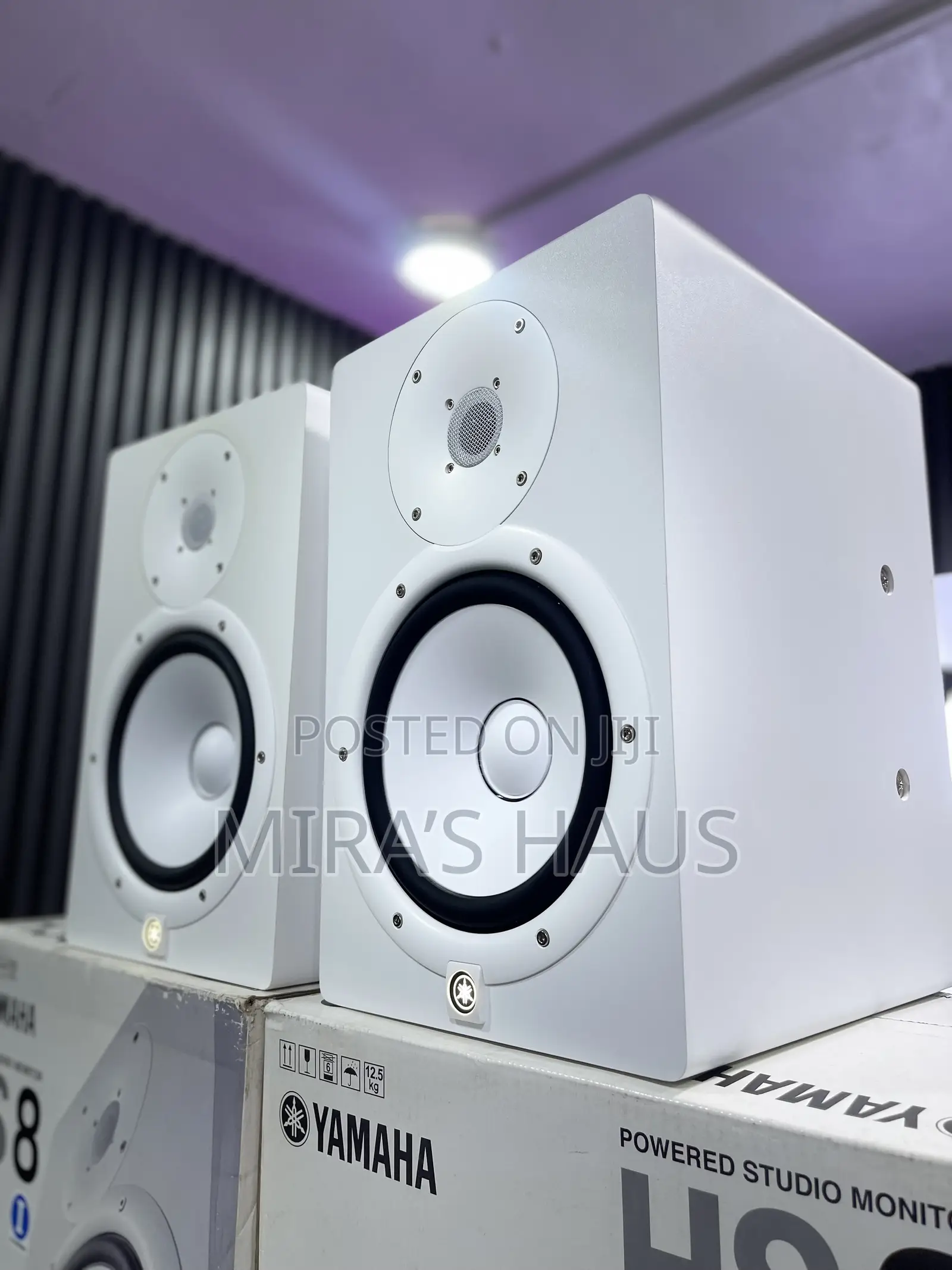 Yamaha Hs8 Powered Studio Monitor White Color in Ojo - Audio & Music ...