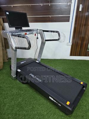 Commercial 5hp Treadmill - 150kg Capacity - 32-Level Incline for sale ...