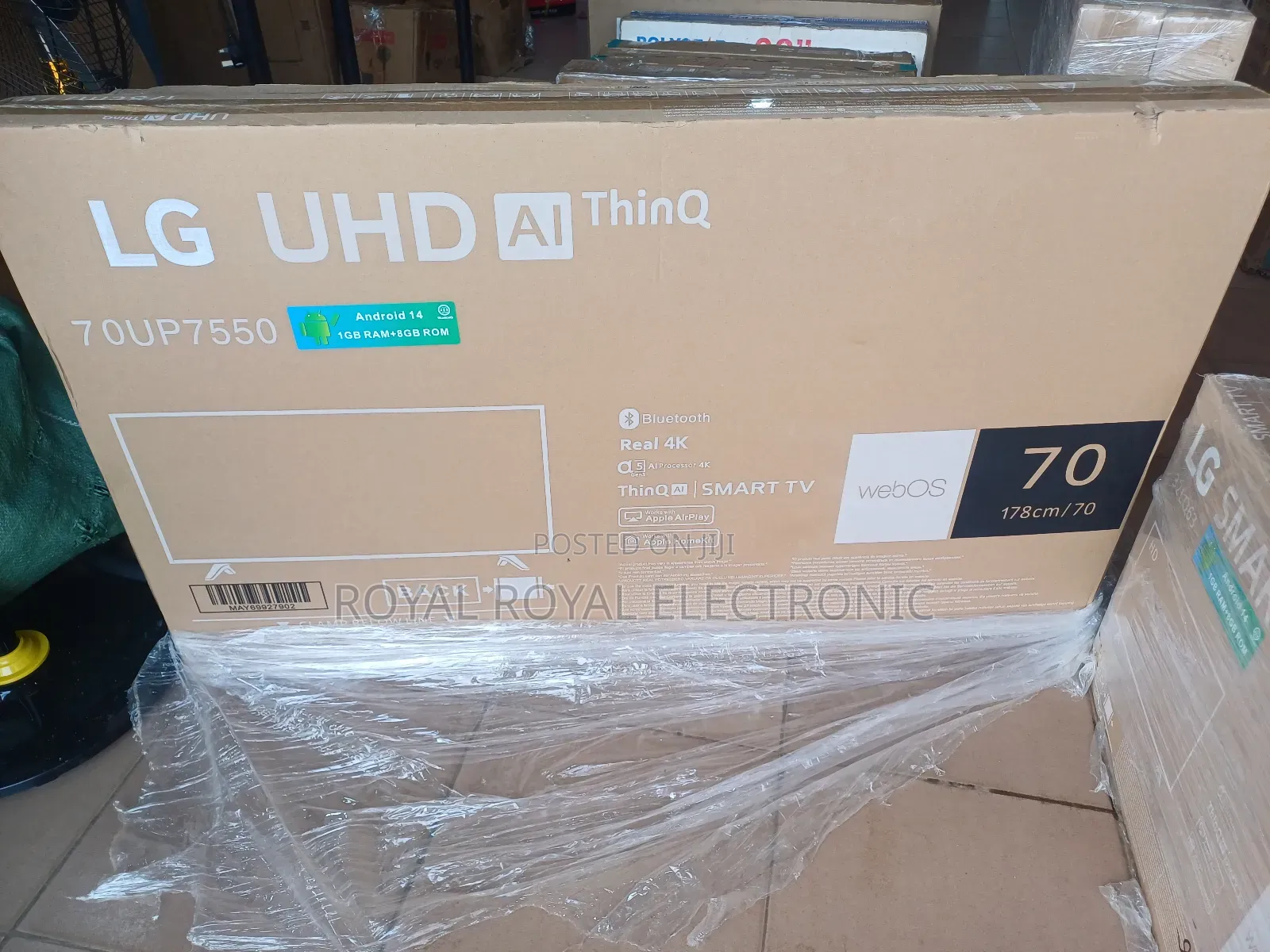 Lg 70 Inchies Smart Tv in Osogbo - TV & DVD Equipment, Royal Royal ...