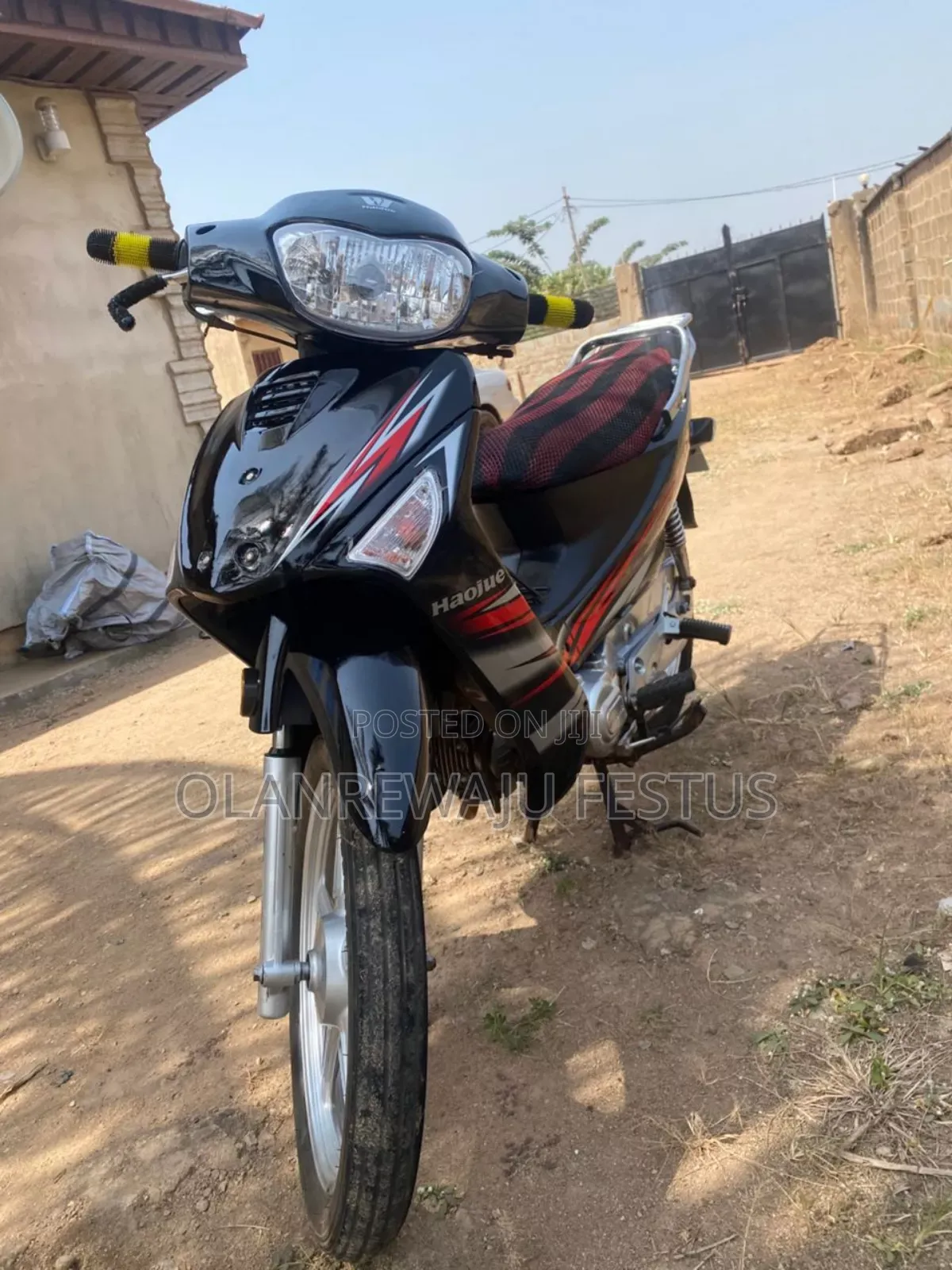 Haojue HJ110-2C 2022 Black in Abeokuta South - Motorcycles & Scooters, Olanrewaju Festus | Jiji.ng