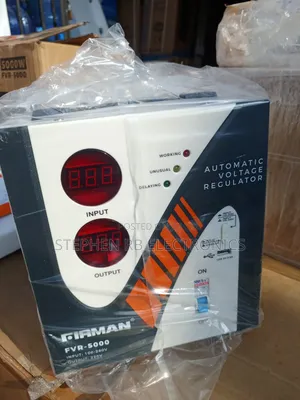 Firman 5000w Stabilizer With Usb Port | FVR-5000 in Ikeja - Electrical ...