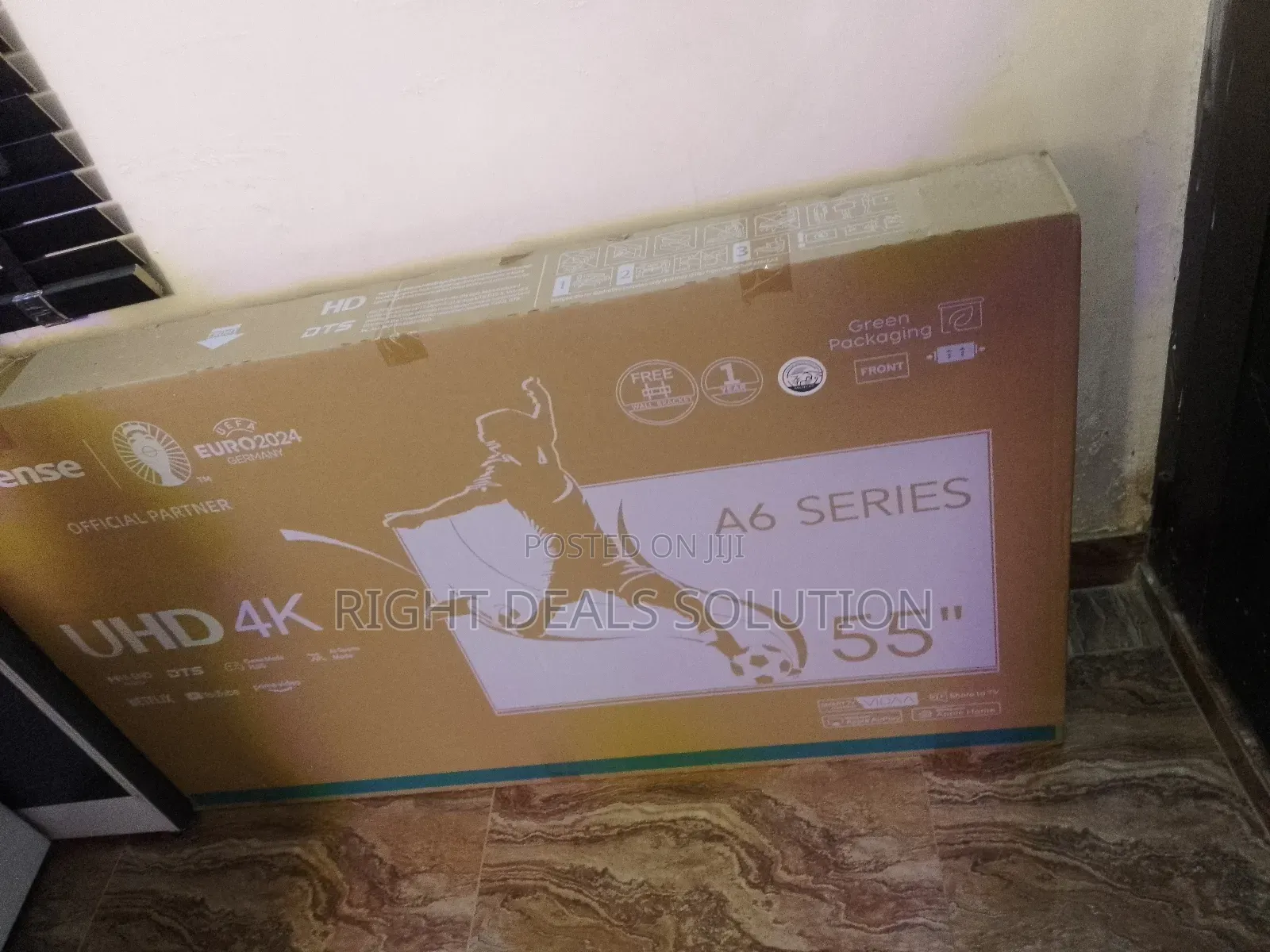 Hisense 55" Uhd Tv: Streamlined Design, Bold Audio in Amuwo-Odofin - TV ...