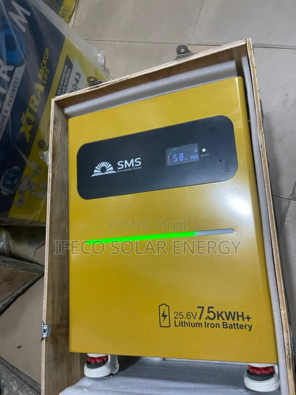 SMS Lithium Ion Battery for sale - IFECO SOLAR ENERGY Price: ₦ ...