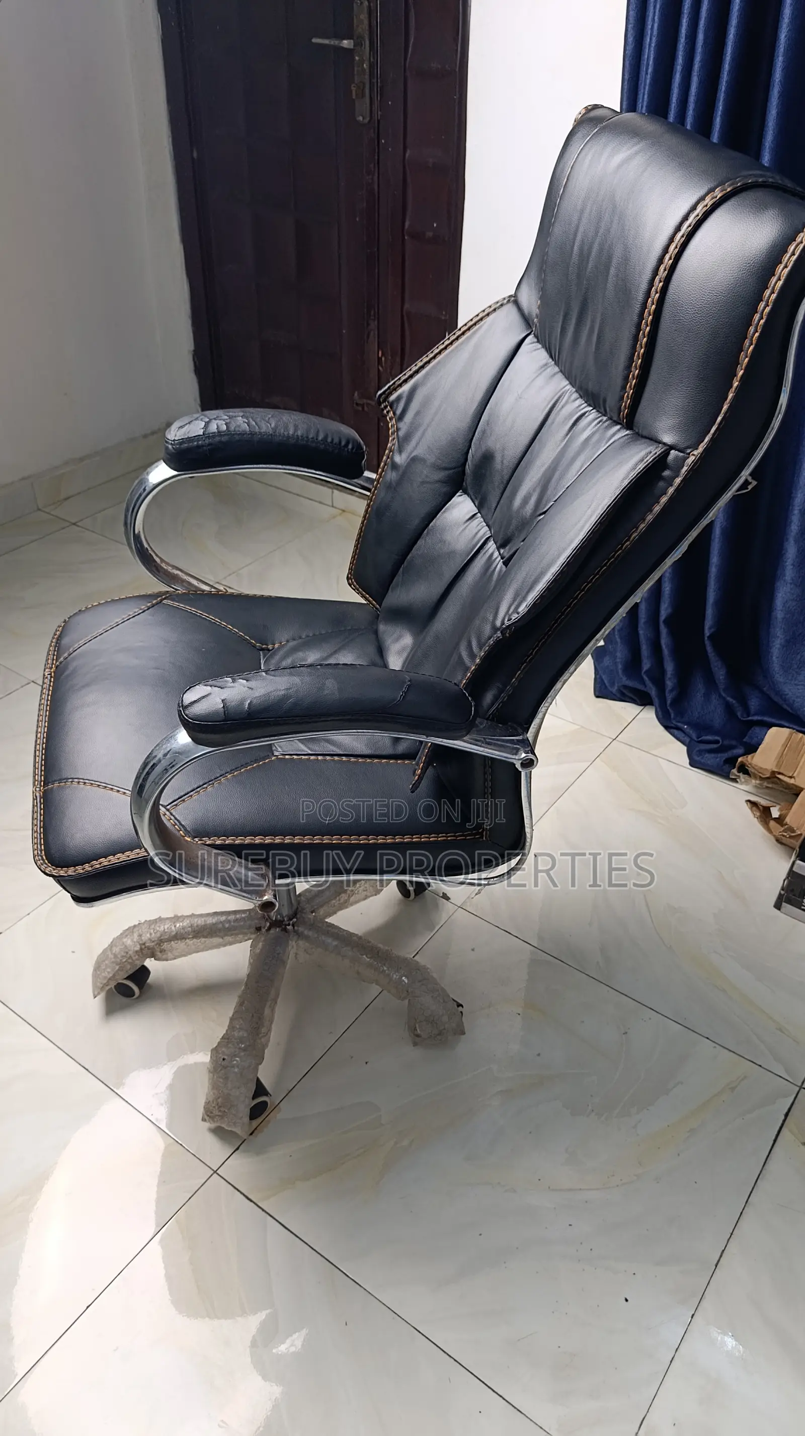 Ergonomic C.E.O Quality Leather Office Chair in Port-Harcourt ...