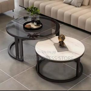 Marble/Glass Twin Center Table (2st7) in Lagos Island (Eko) - Furniture ...