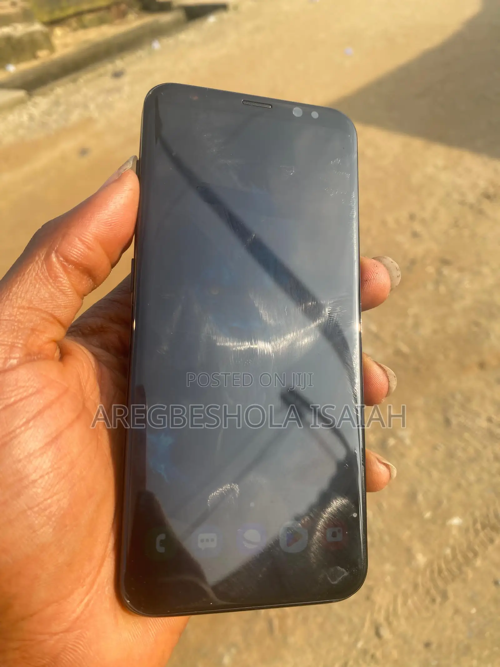 Samsung Galaxy S8 64 GB Black in Calabar - Mobile Phones, Aregbeshola Isaiah | Jiji.ng