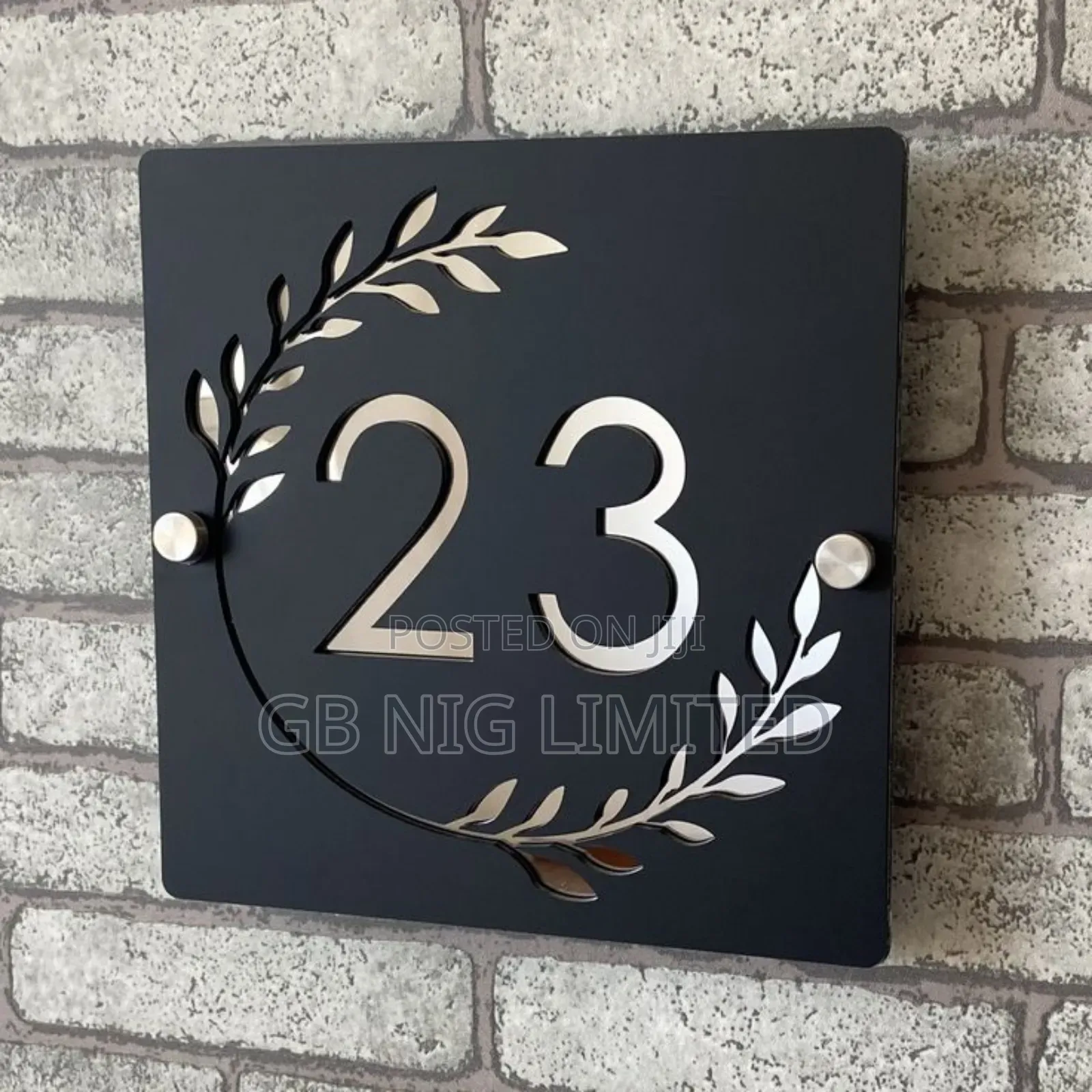 Apartment Door Sign in Alimosho - Printing Services, Gb Nig Limited ...