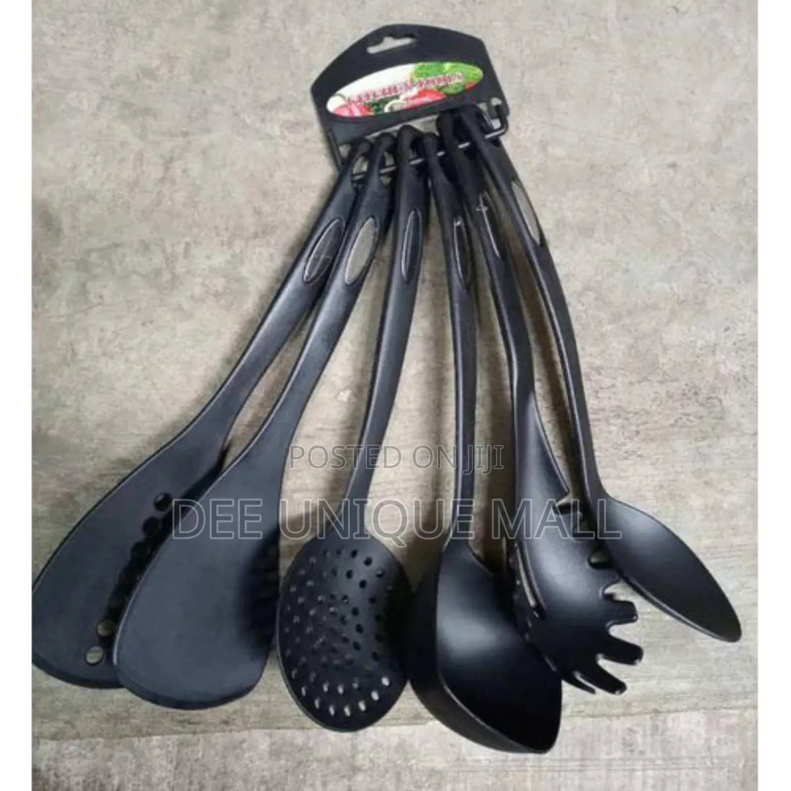 6pcs Strong Silicon Non-Stick Cooking Spoon Set in Surulere ...