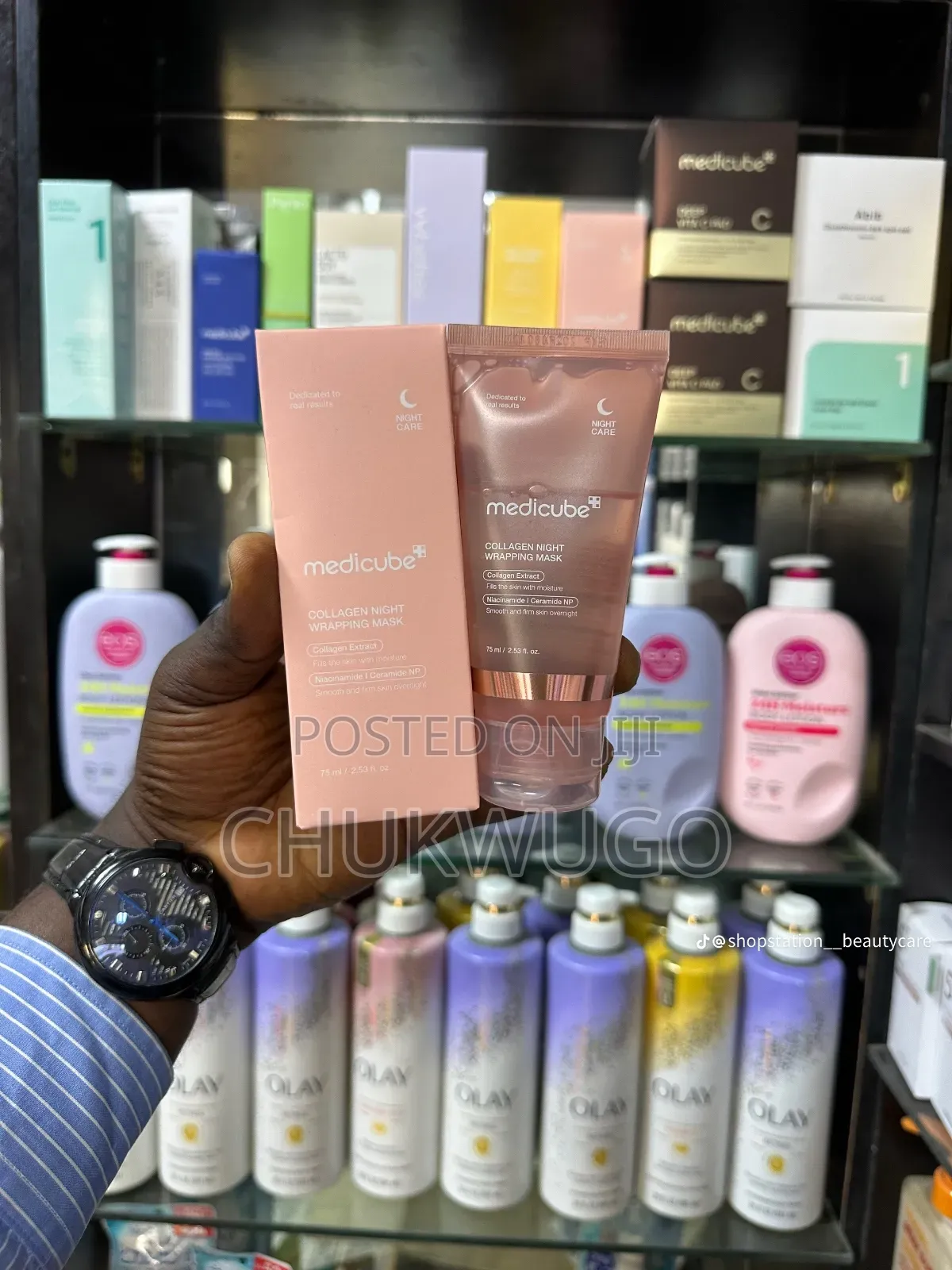 Medicube Collagen Night Rapping Mask in Mushin - Face Care, Chukwugo ...