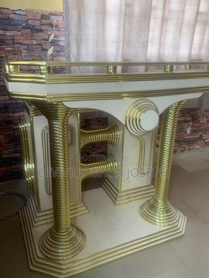 Gold and White Pulpit in Port-Harcourt - Furniture, Divive Joshua ...