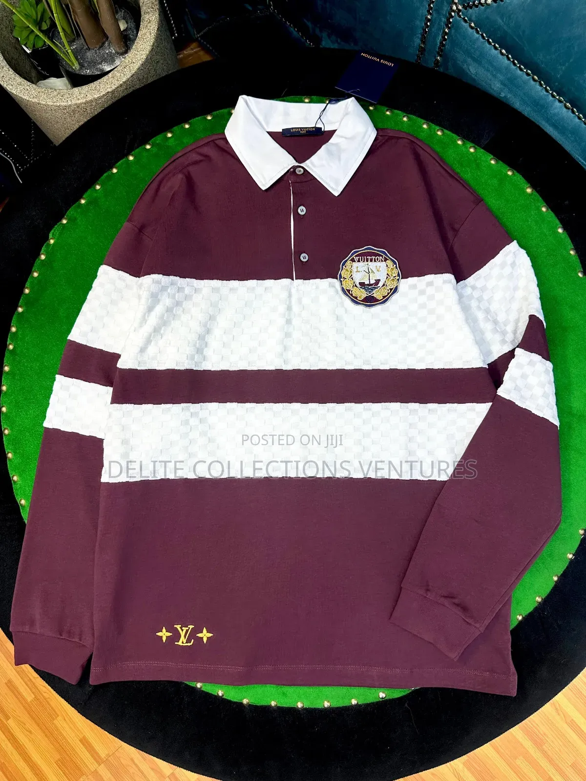 New Brand Louis Vuitton Damier Striped Longsleeve in Lagos Island (Eko ...