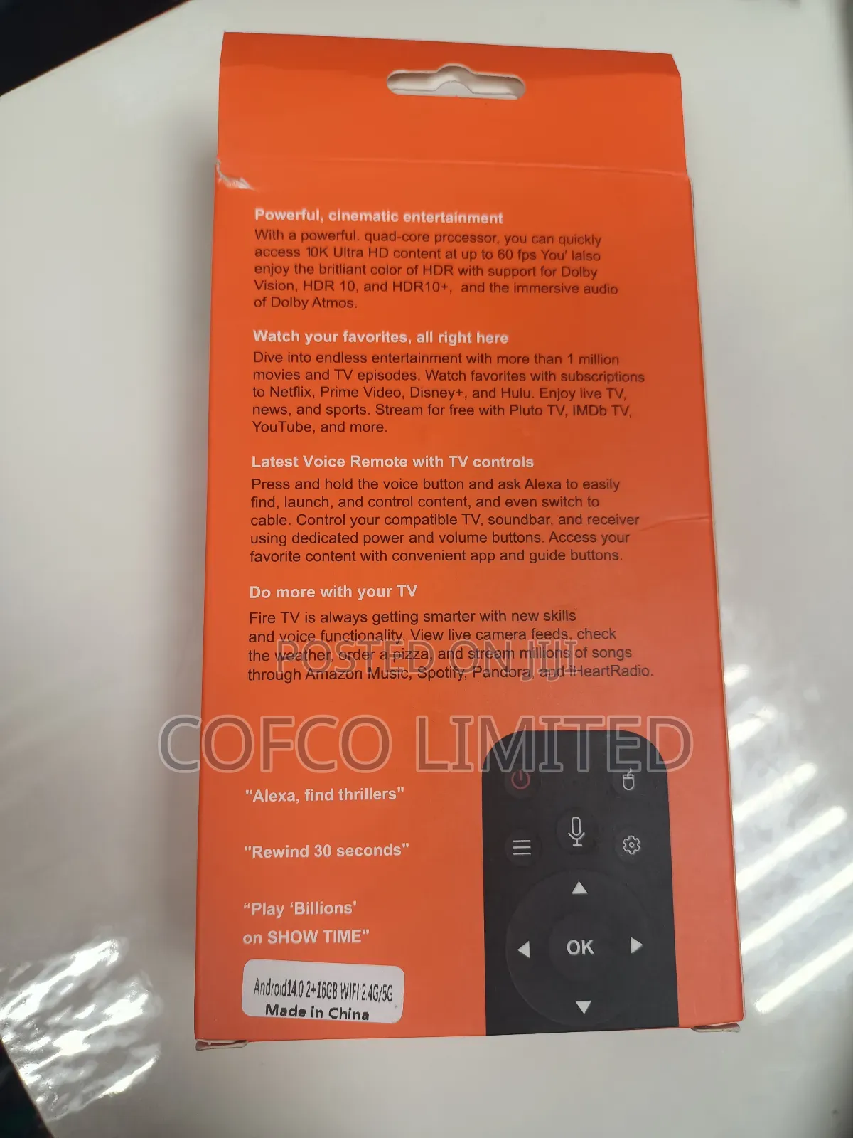 Amazon Fire Tv Stick 10k in Ikeja - TV & DVD Equipment, Cofco Limited ...