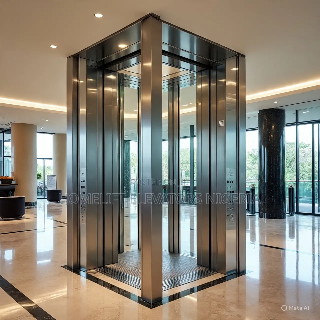 Panoramic Glass Passenger Elevator Lift in Nigeria in Yaba - Other Services, Homelift Elevators ...