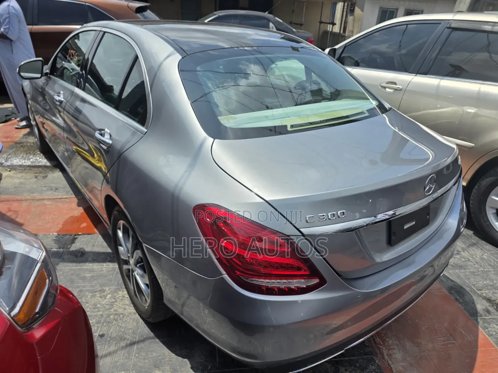 Mercedes-Benz C300 Luxury 4dr AWD 4Matic Sedan (2.0L 4cyl 7A) 2015 Gray ...