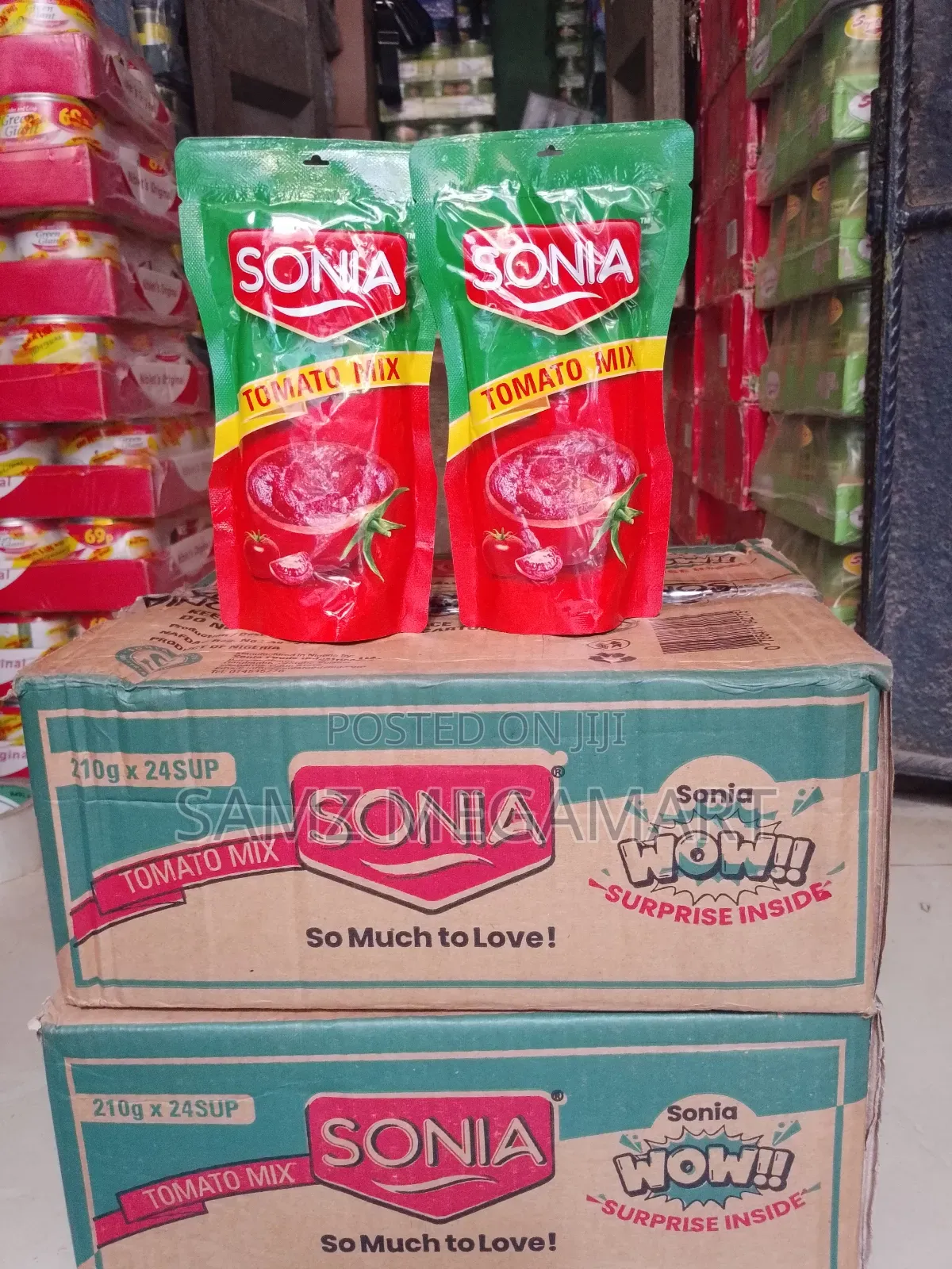 Sonia Tomato Mix 24x210g in Lagos Island (Eko) - Food & Beverages ...