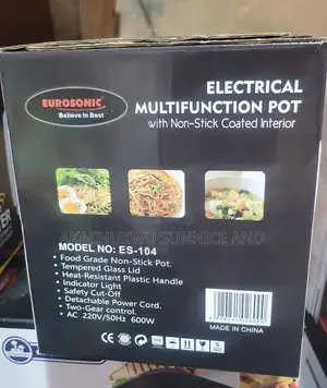 Eurosonic Multifunctional Electric Indomie Pot in Lagos Island (Eko ...