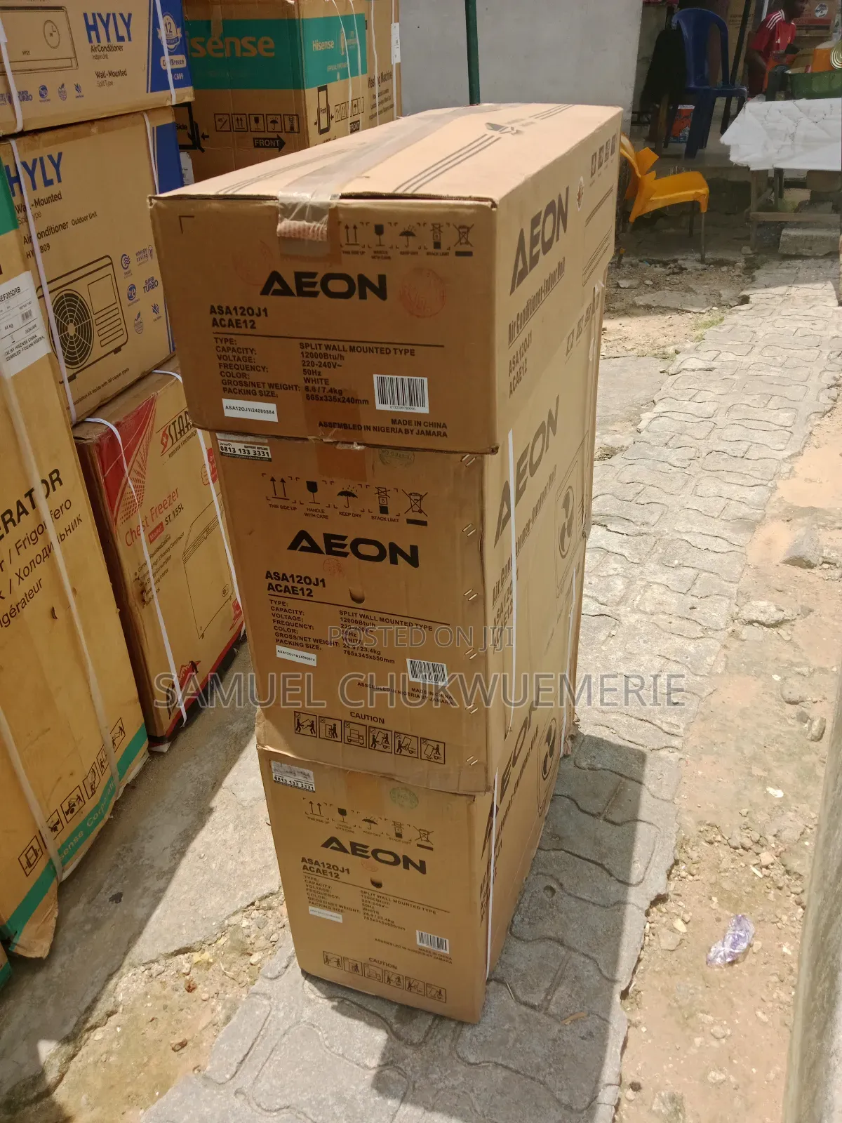 Aeon Ac Split Unit 1.5hp Normal 2years Warranty don siyarwa - Samuel ...