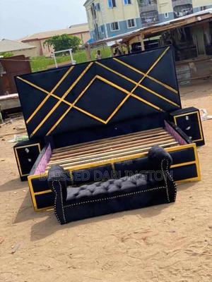 Complete Set of Black Bed Set of Bed Frame in Lagos Island (Eko ...
