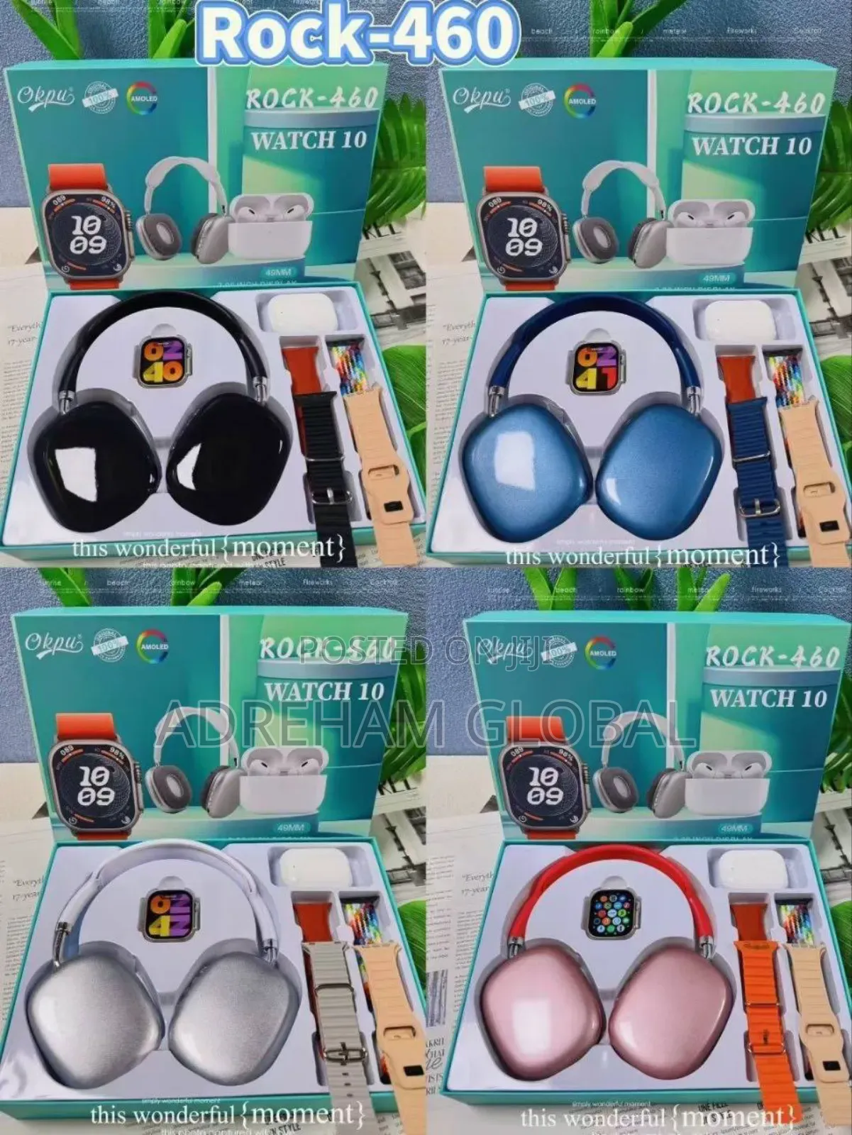 Rock 460 Smart Watch Set in Ikeja - Watches, Aderemi Hammed | Jiji.ng